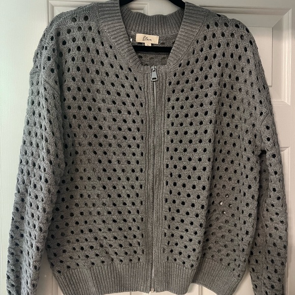 Elan | Sweaters | Elan Aster Sweater Cardigan Graylarge | Poshmark